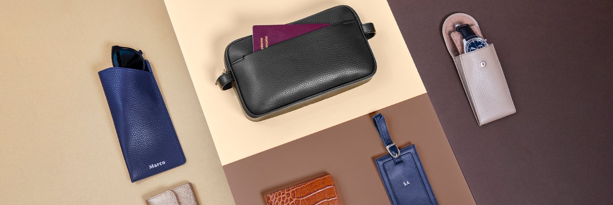 LUCRIN Leather Accessories | Wallets | Key Rings | Card Boxes