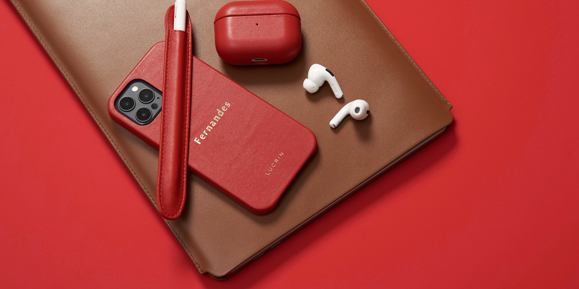 Leather Apple Cases, fully customizable