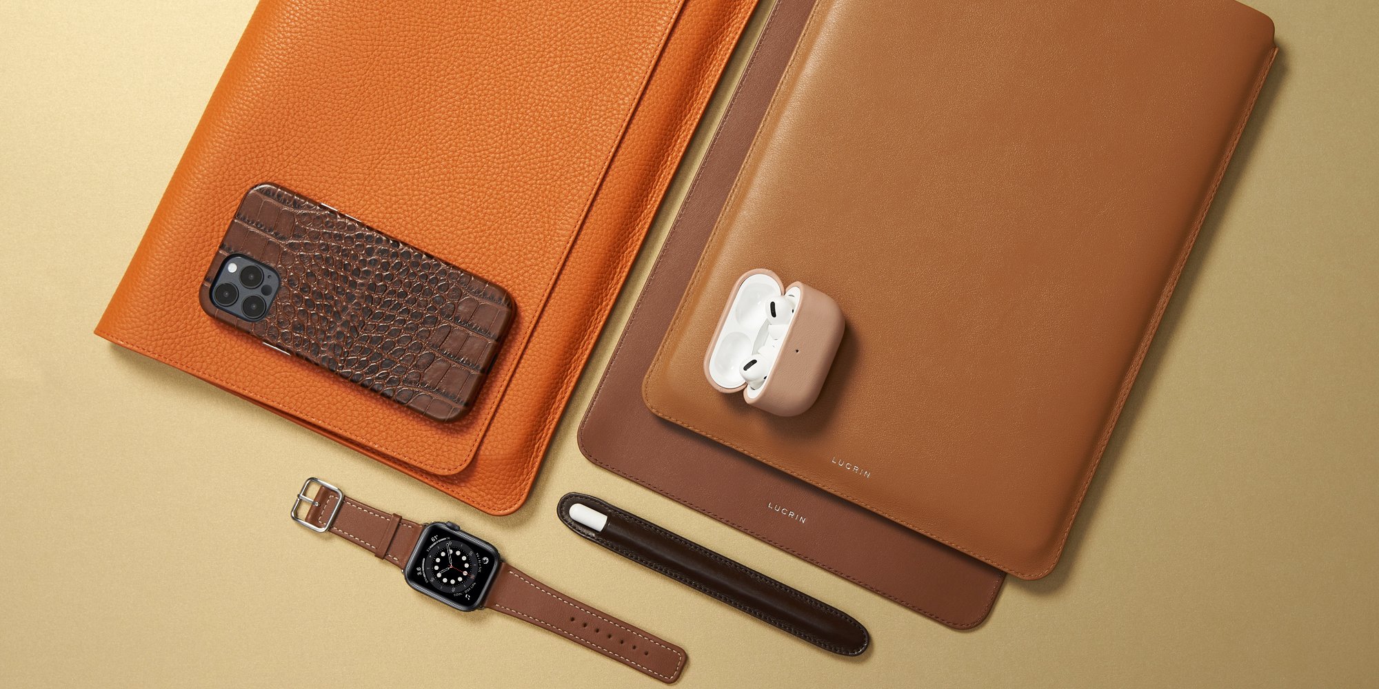 Leather Apple Cases, fully customisable
