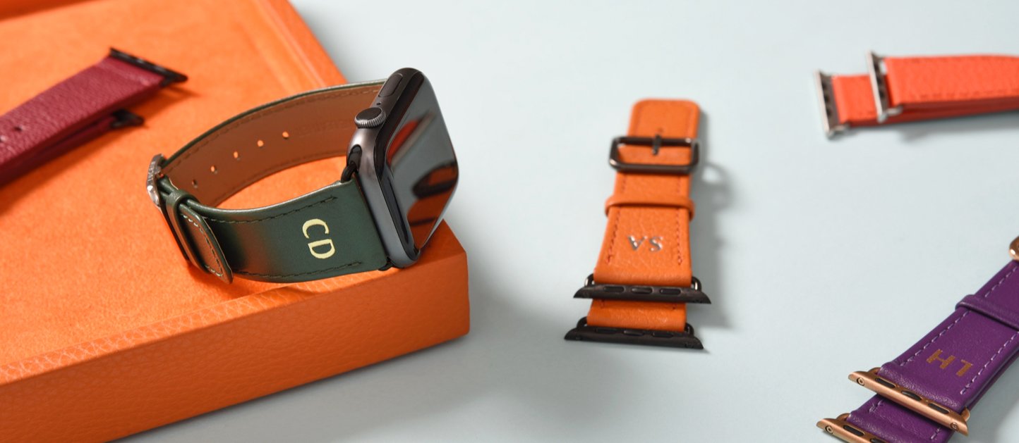 Leather Apple Cases, fully customizable