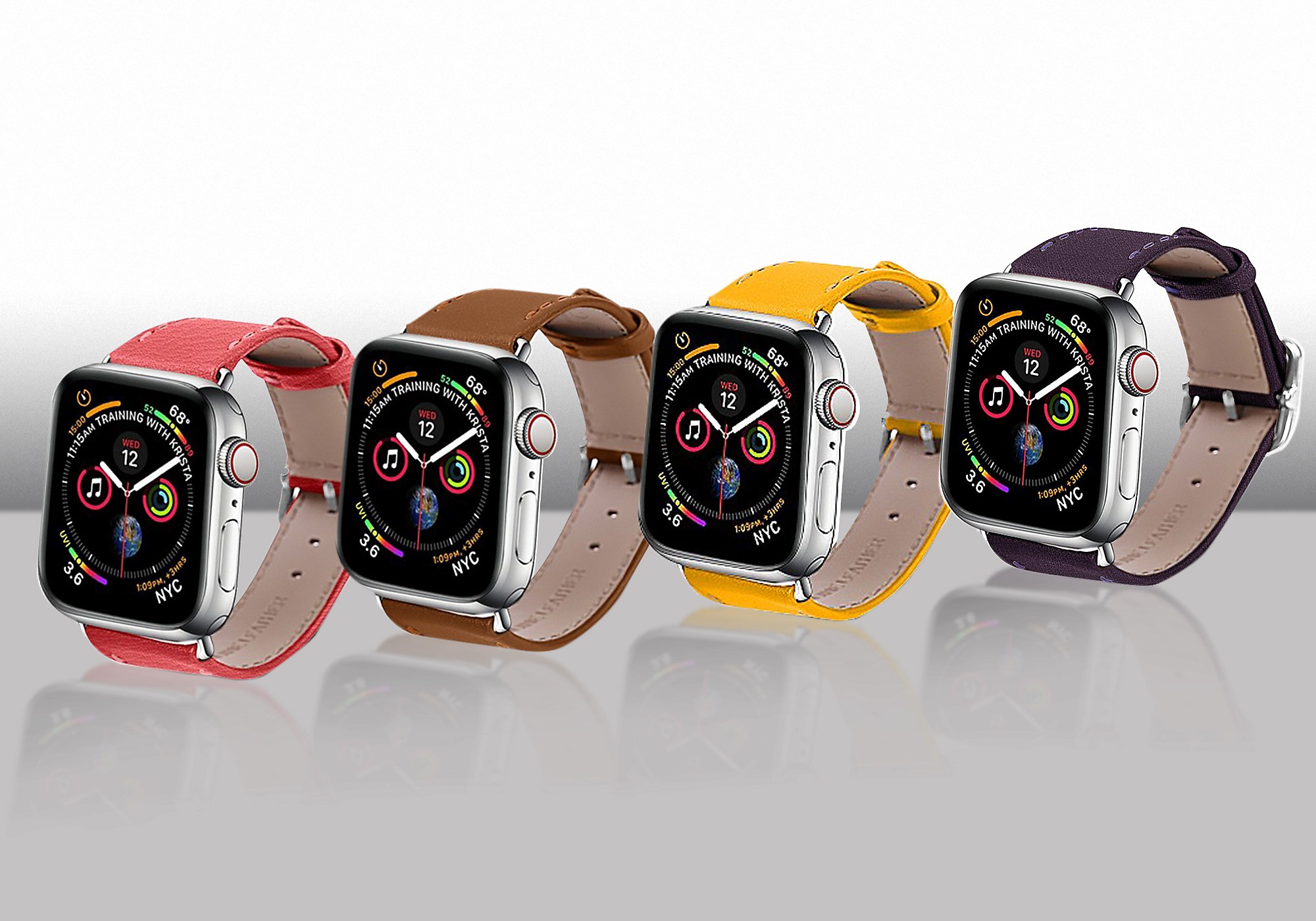 Nahkainen kellonranneke Apple Watch Series 6/ Apple Watch SE - 40 mm Nahkainen kellonranneke Apple Watch Series 6/ Apple Watch SE - 40 mm