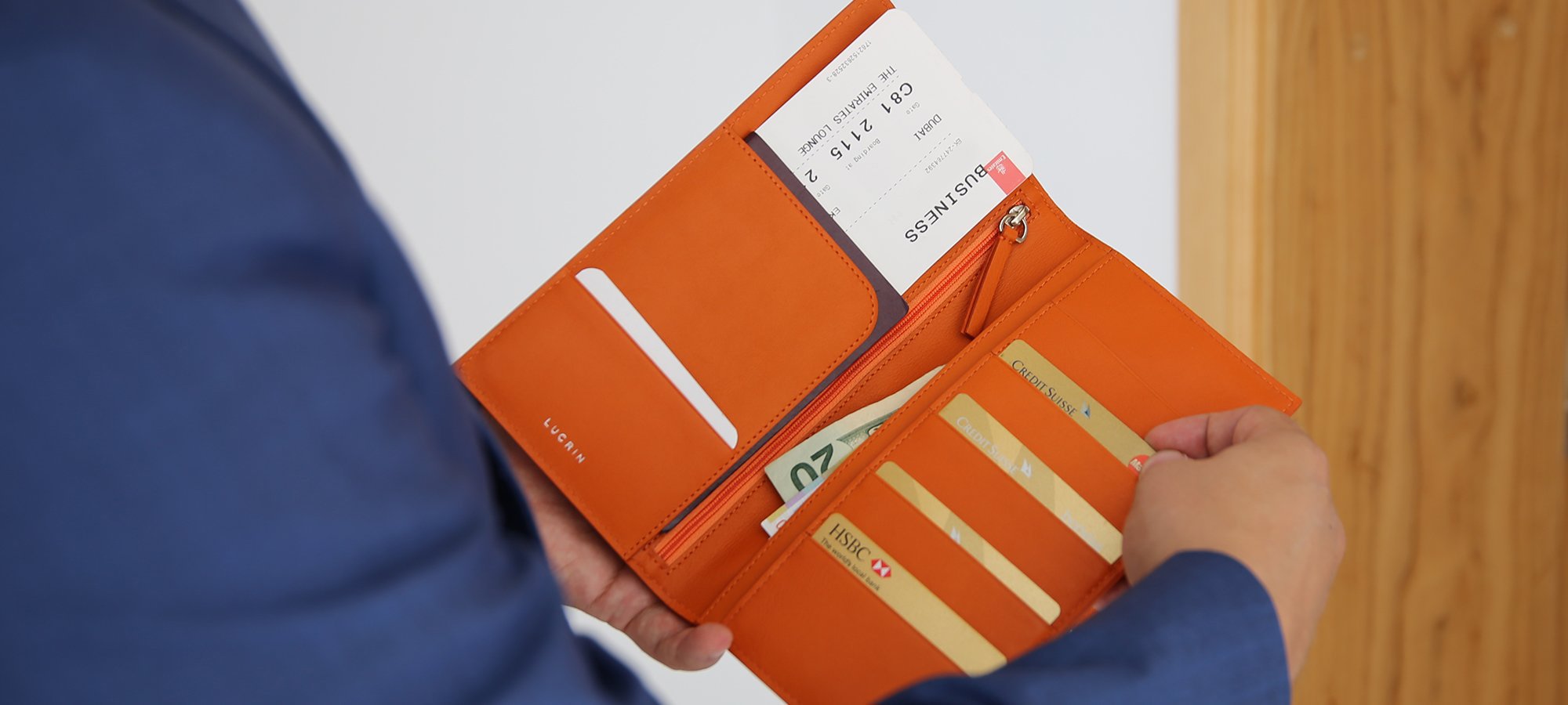 Leather Travel Wallets