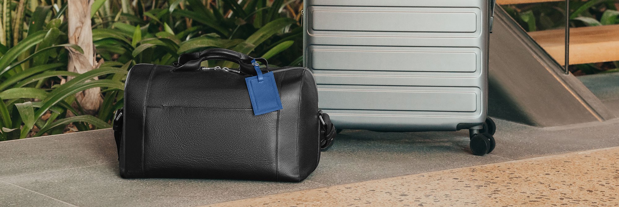 Leather Designer Travel Bag
