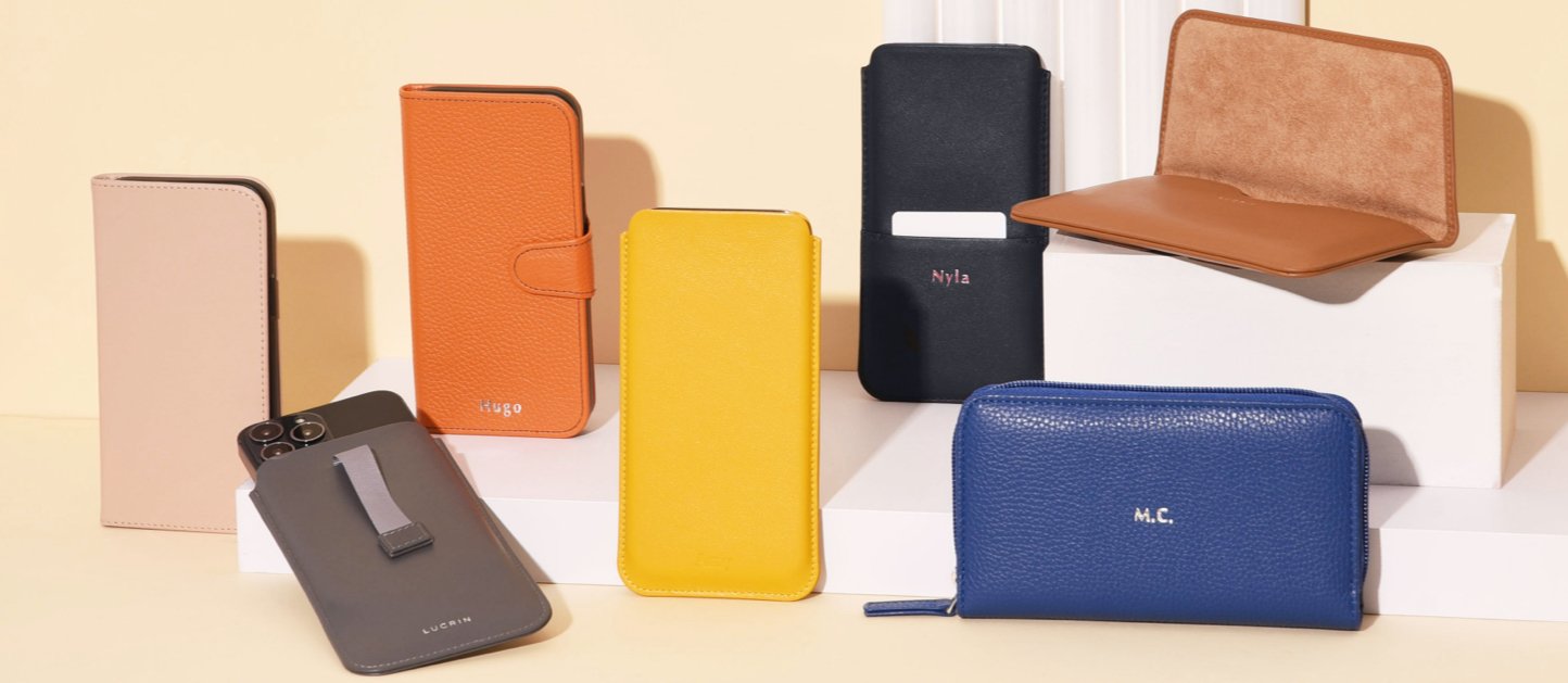 Leather Apple Cases, fully customisable