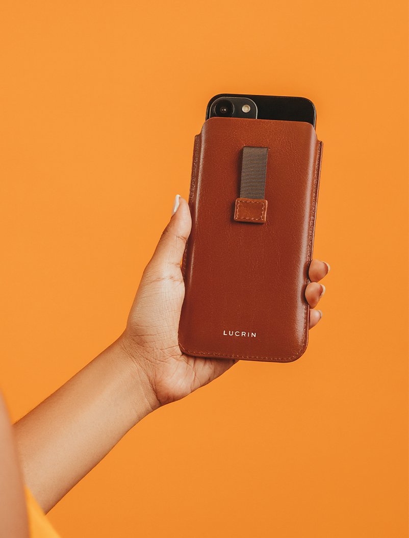 Luxury iPhone cases for leather