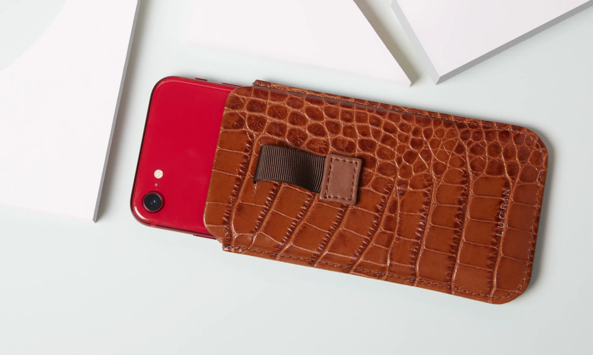 Capas em pele para iPhone SE