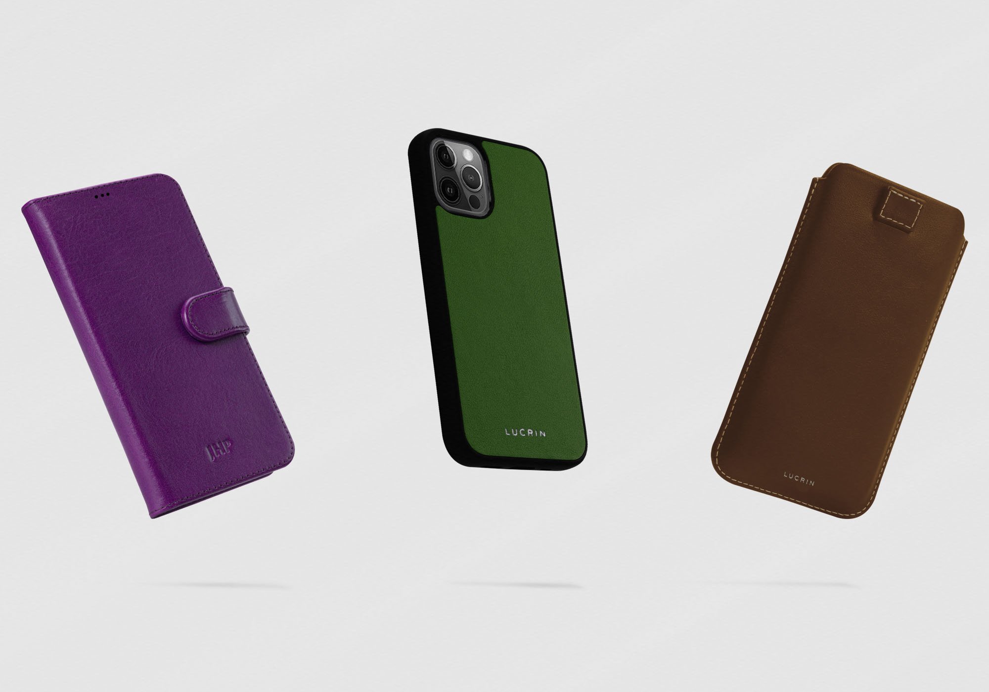 Capas de Couro para iPhone 12 Pro