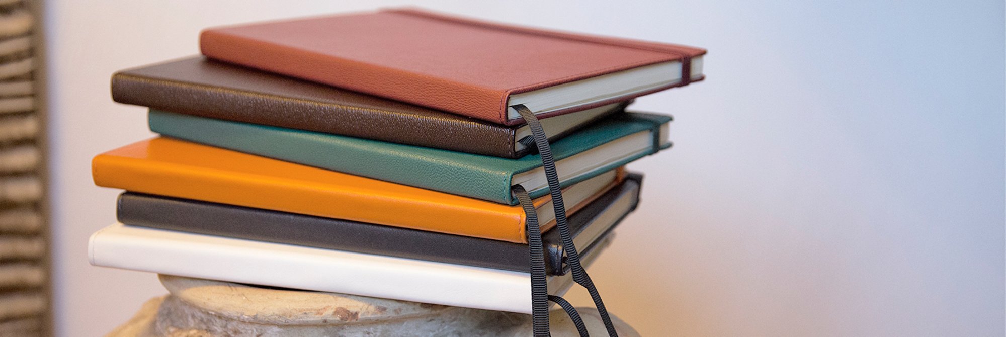 Elegant notebook covers, journals & guestbook