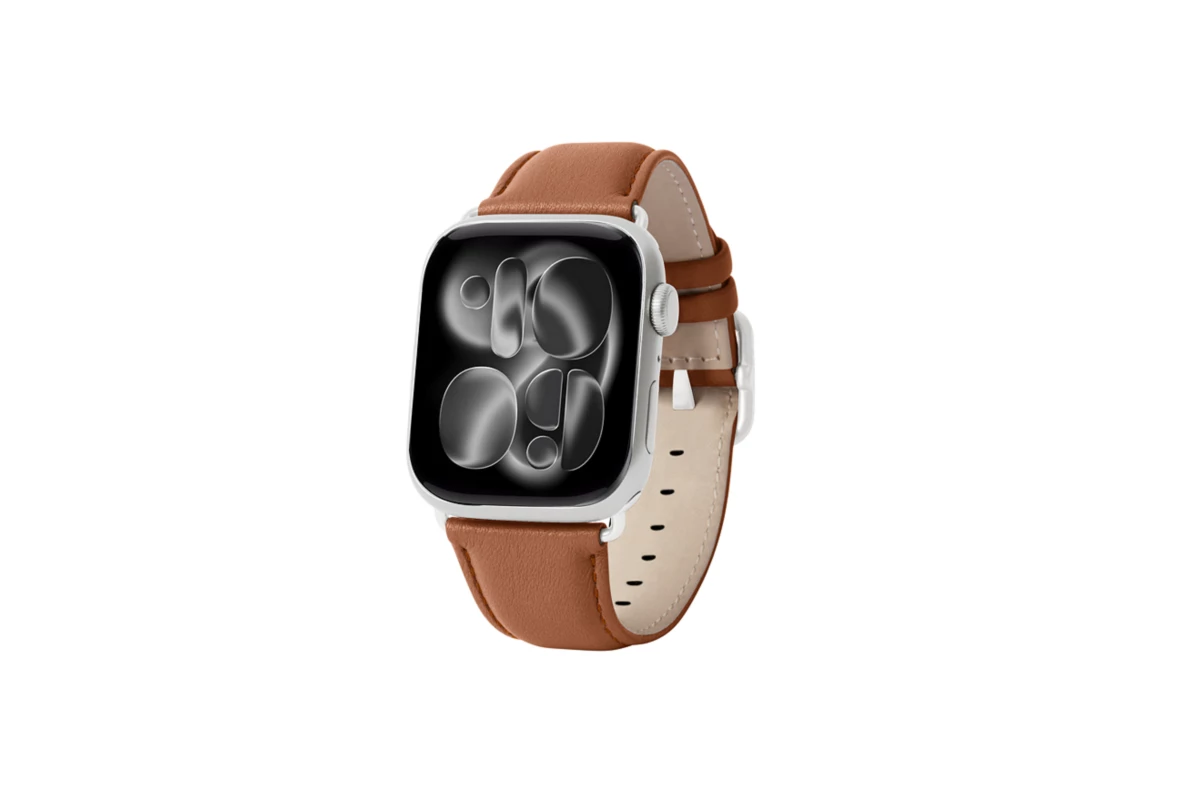 | Leather Bands for Apple Watch Series 11 (42mm) and SE 3 (40mm) - Tan ...