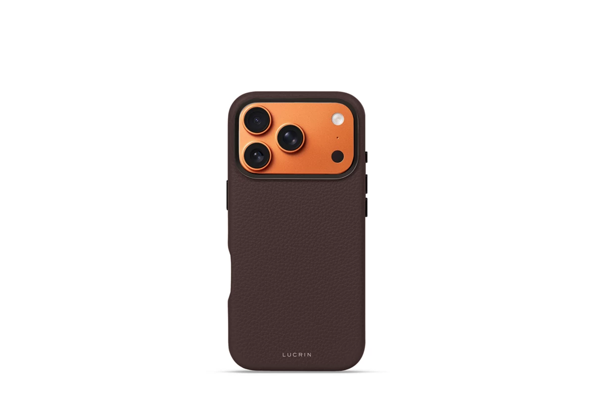 | Luxury Leather Bumper Case for iPhone 17 Pro Max | LUCRIN Geneva ...