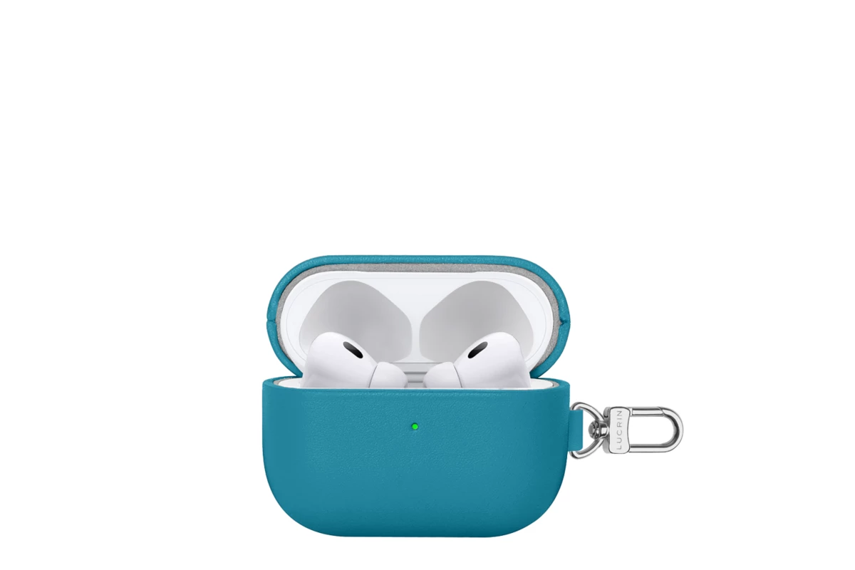 | AirPods Pro 2 case with carabiner – Personalized leather case ...