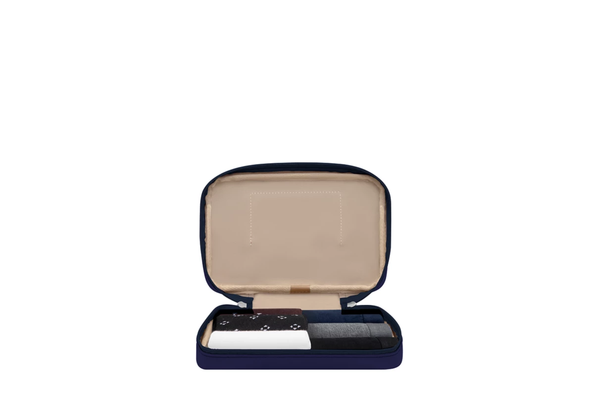 | Mini Travel Cube (Nylon) | LUCRIN Travel Collection - Navy Blue ...