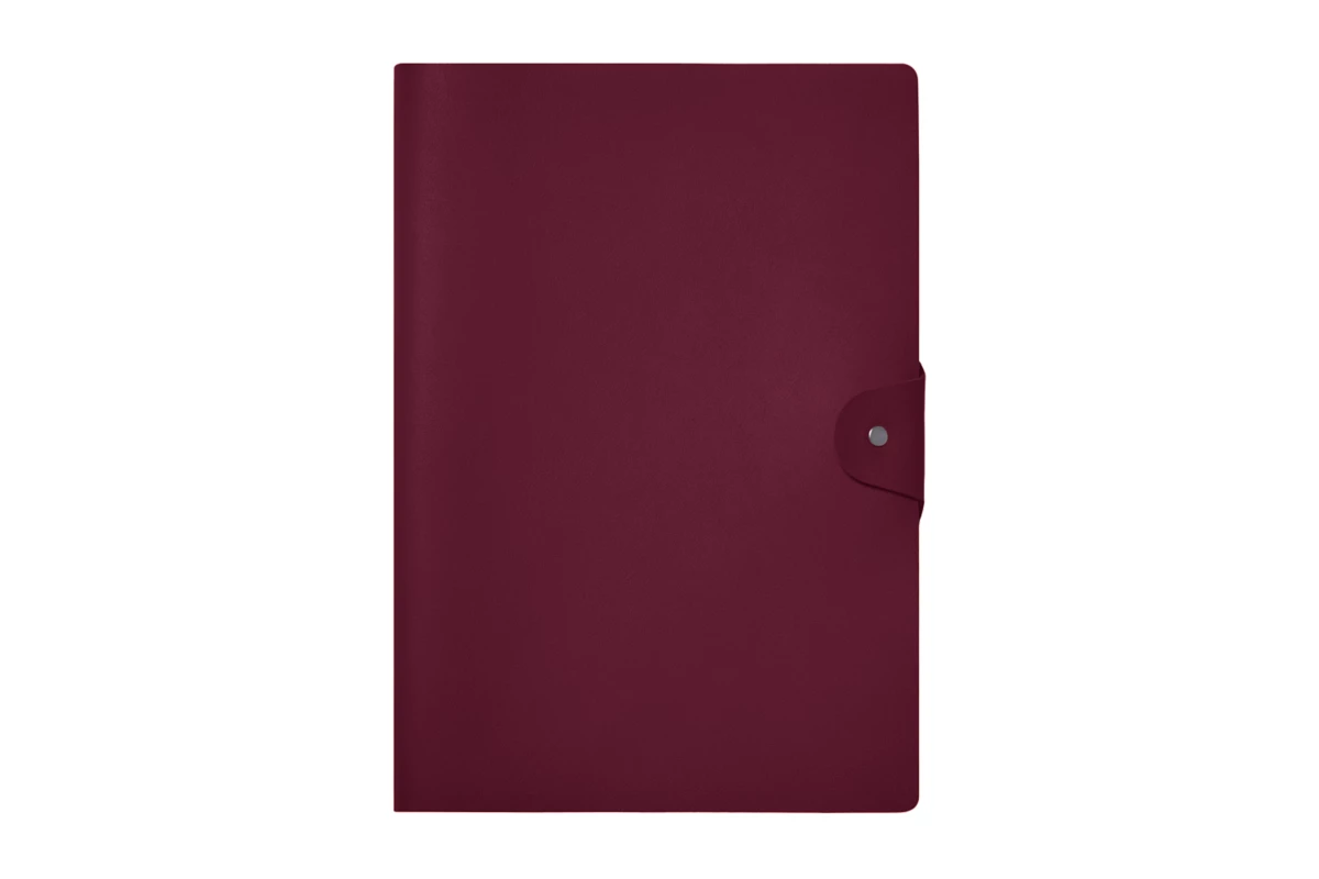 | Functional | Elegant A4 Rechargeable Notebook Cover - Burgundy ...