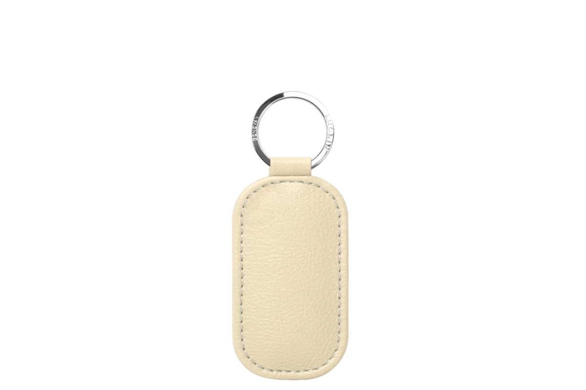 Round-Shaped Leather Keys Holder – Silver ring - Off-White - Plant ...