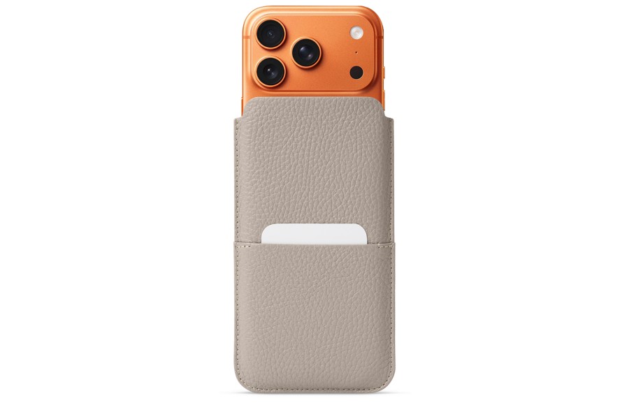 Funda con bolsillo para iPhone 17 Pro Max | Cuero personalizado