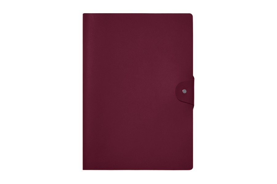 | Functional | Elegant A4 Rechargeable Notebook Cover - Burgundy ...
