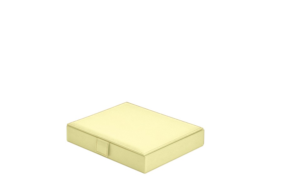 Leather Box for Nespresso Capsules | Presentation Case - Pastel Yellow ...